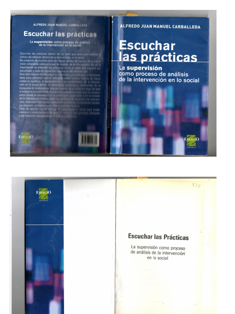 Copia de Escuchar Las Practicas Alfredo Juan Manuel Carballeda 1 | PDF