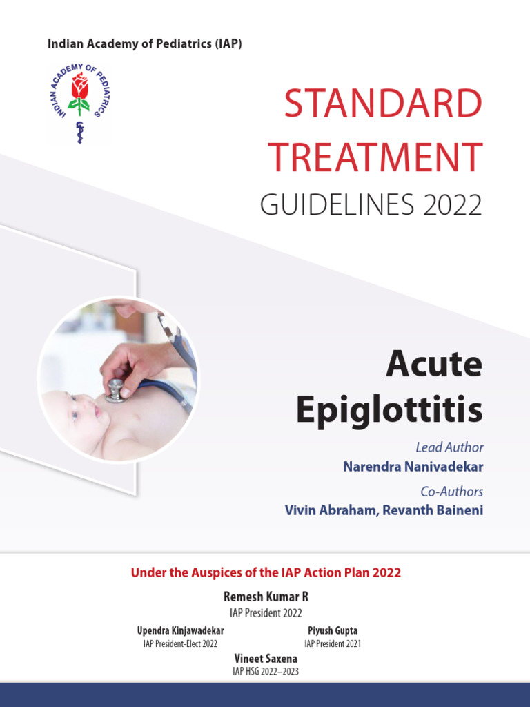 Acute Epiglottitis | PDF | Virus | Pneumonia