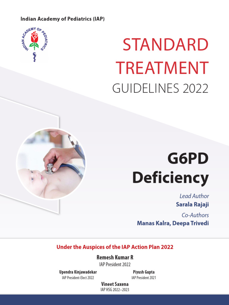 G6PD Deficiency | PDF | Anemia | Clinical Medicine