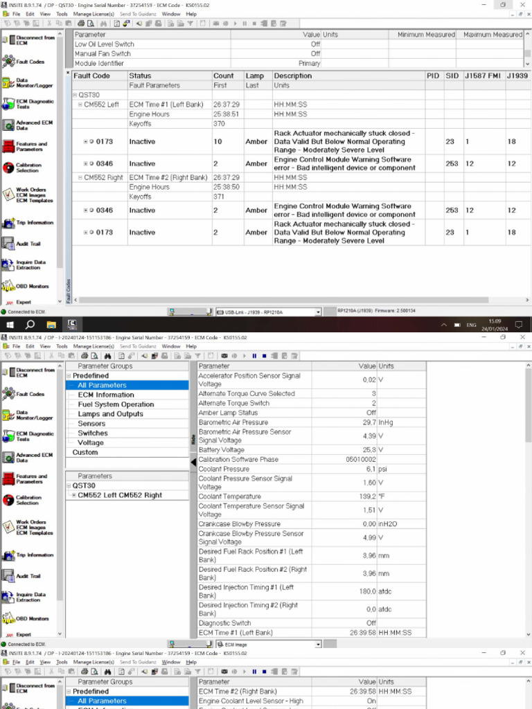 Fault Code & Monitoring Unit 3 | PDF