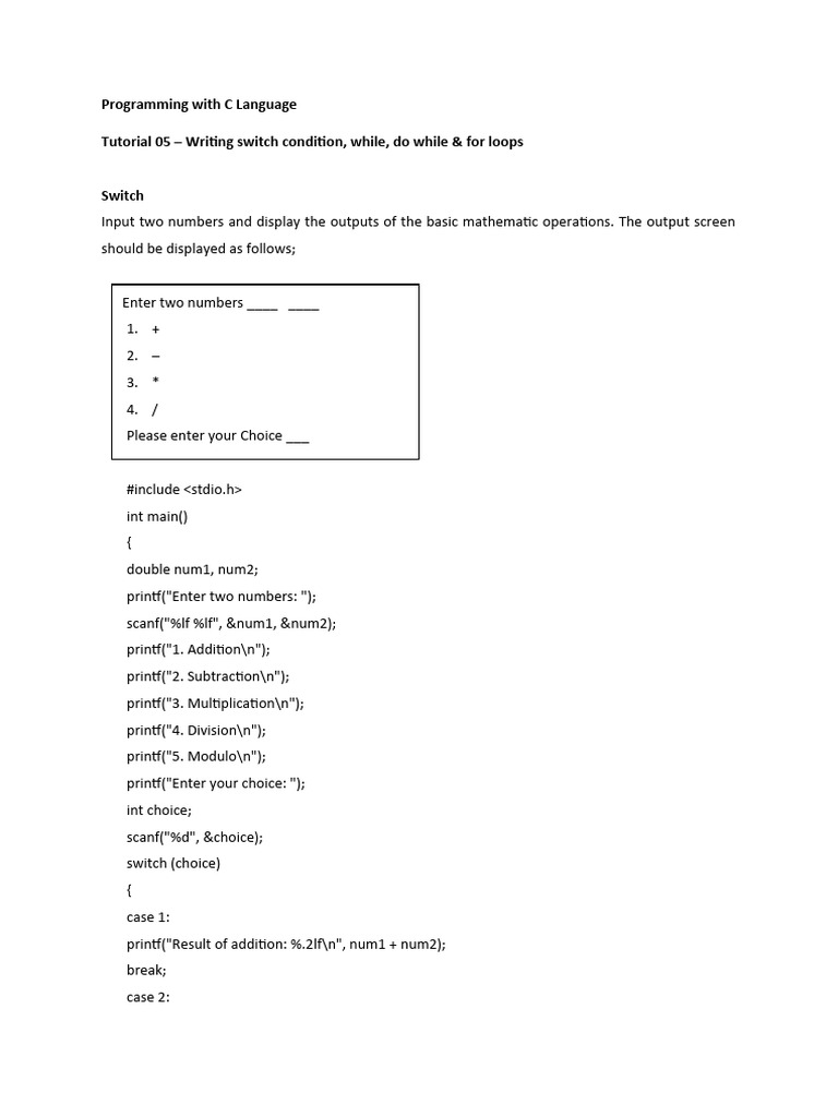 Tutorial 05 | PDF | Computing | Software Engineering
