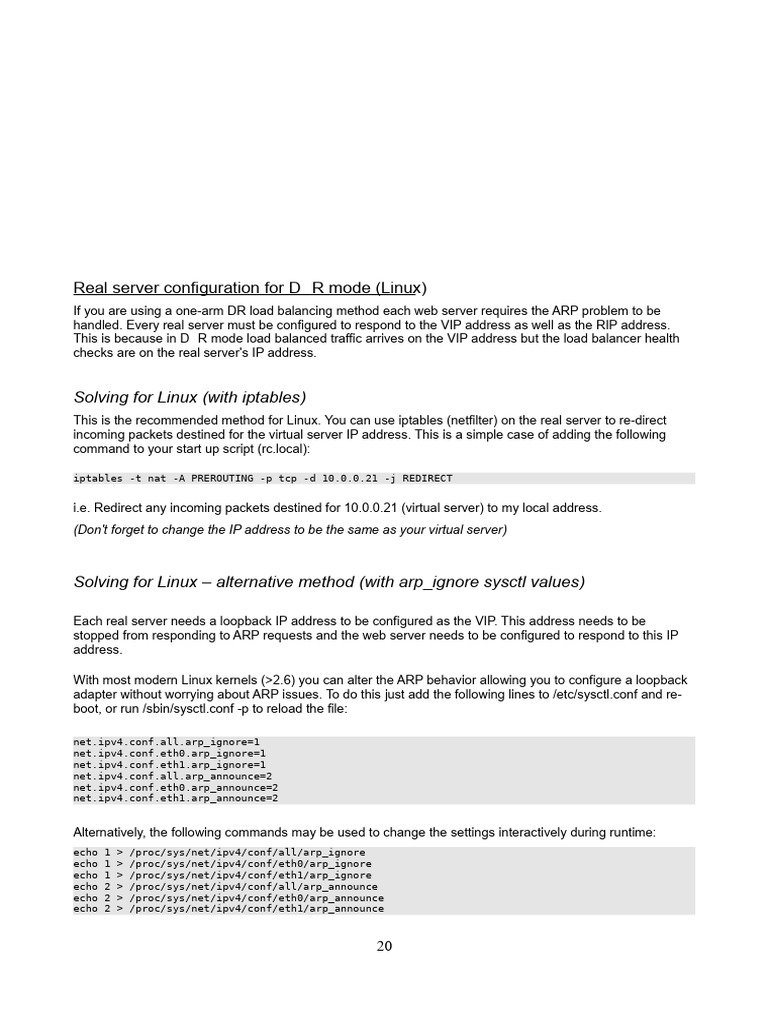 DSR Loopback Config | PDF