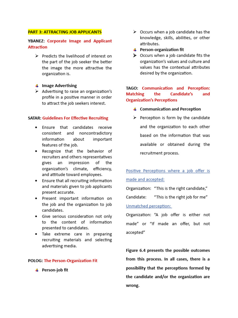 HRM102 Handouts Final | PDF | Employee Retention | Recruitment