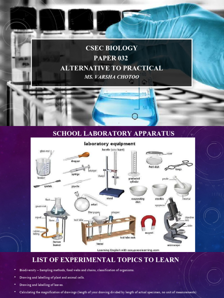 CSEC Biology Alternative To Practical Paper 03 | PDF | Foreign Language ...