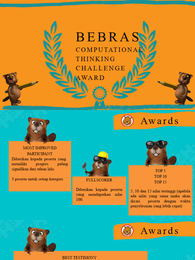 Bebras Challenge Award | PDF