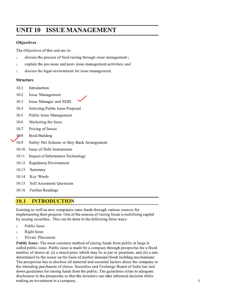 Issue Management Chapter Scanned | PDF