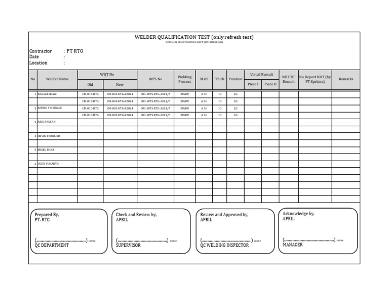 RTG 01 | Download Free PDF | Industrial Processes | Materials
