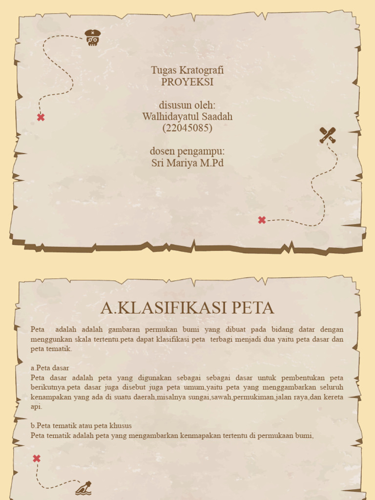 Proyeksi Peta | PDF