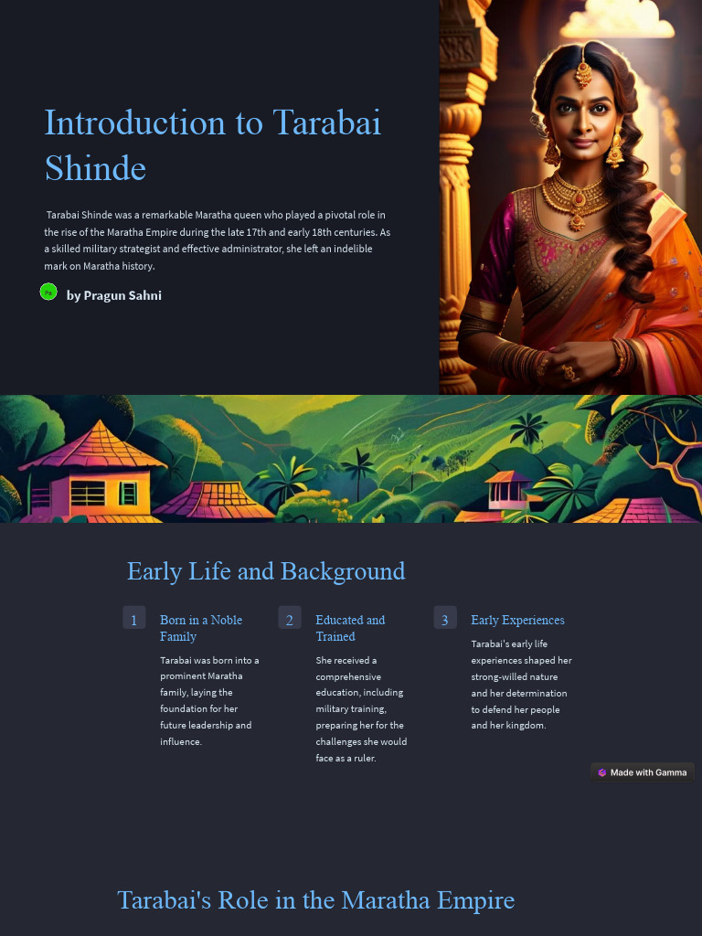 Introduction to Tarabai Shinde | PDF