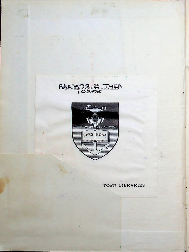 Theal G M K-Word Folk-Lore A Selection From Traditional Tales Second ...