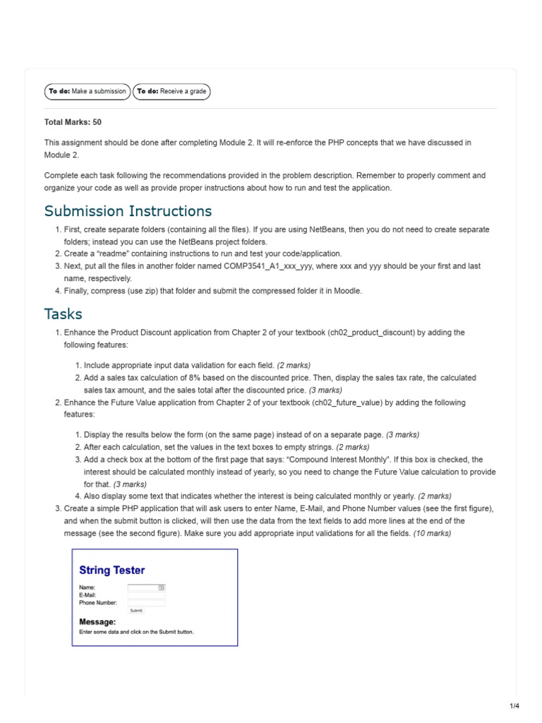 Assignment 1 - Dynamic Web Application Using PHP | PDF | Software ... Assignment 1 - Dynamic Web Application Using PHP | PDF | Software ...