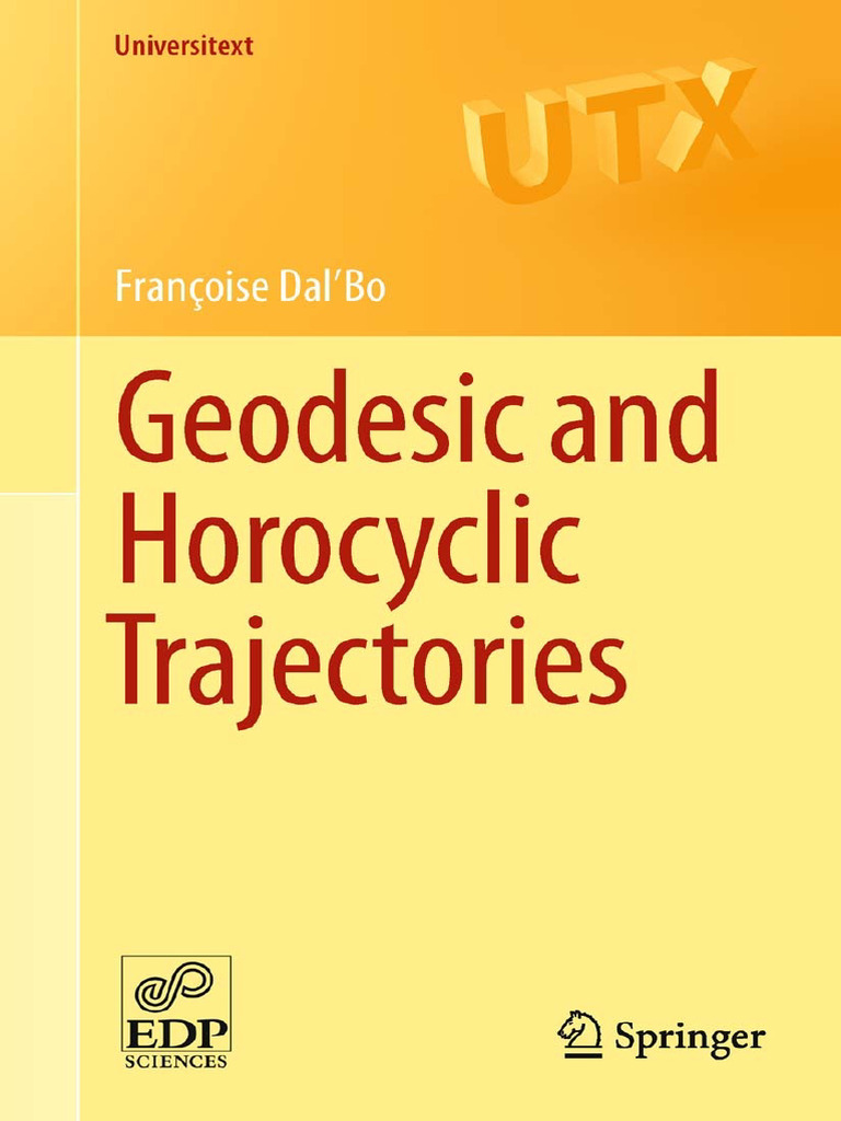 Françoise-Geodesic and Horocyclic Trajectories | PDF | Hyperbolic ...