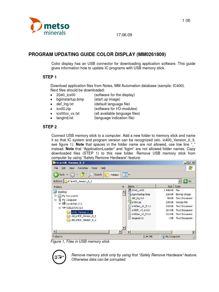 ProgramLoading Firmware 1 0 EN v1 3 | PDF | Computer File | Usb Flash Drive