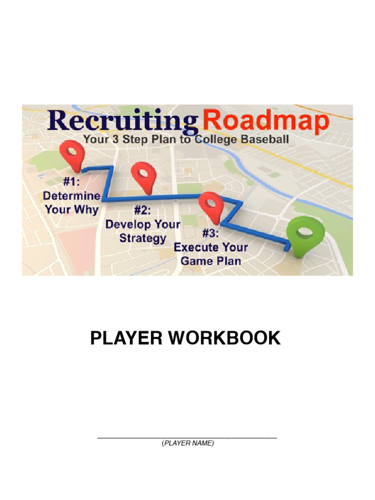 Recruiting Roadmap Workbook | PDF | Sports & Recreation | Self-Improvement