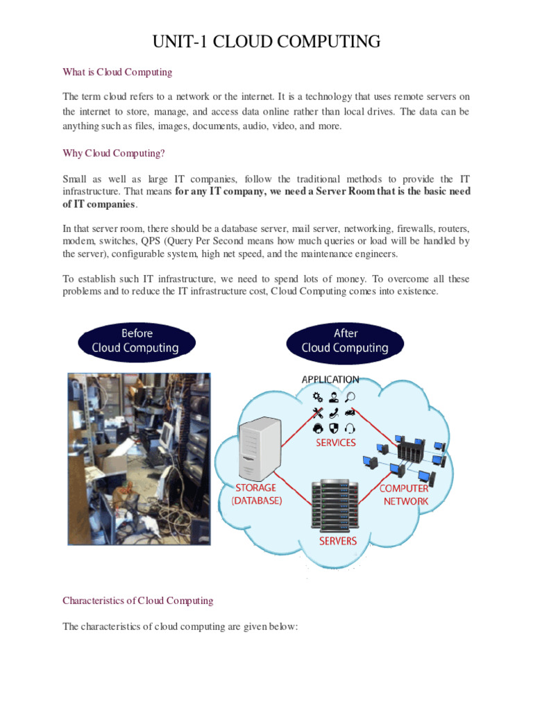 2221429-Cloud Basics | PDF | Cloud Computing | Software As A Service