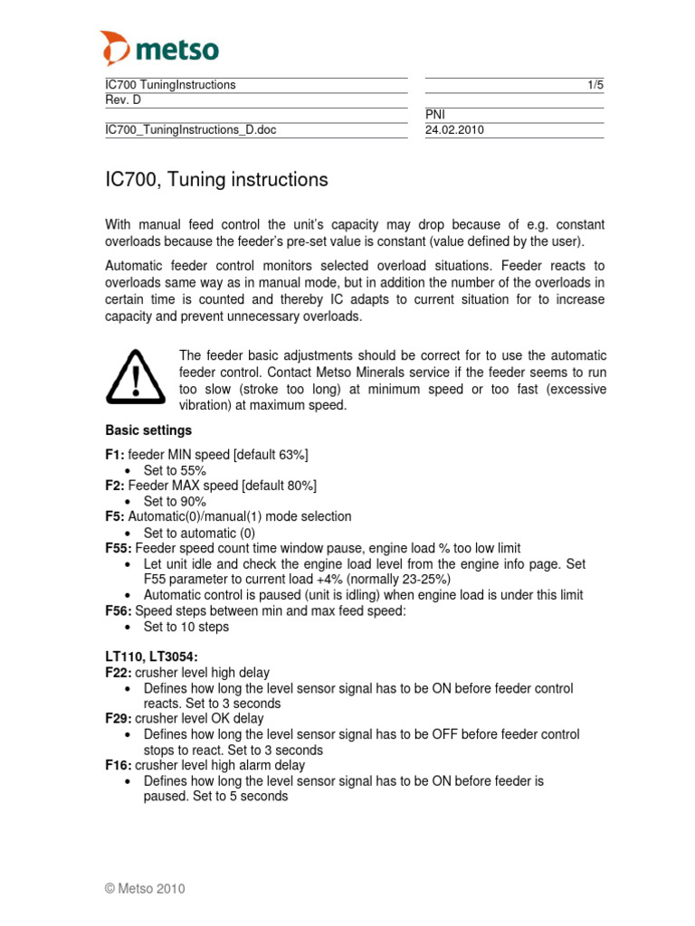 IC700 TuningInstructions D | PDF