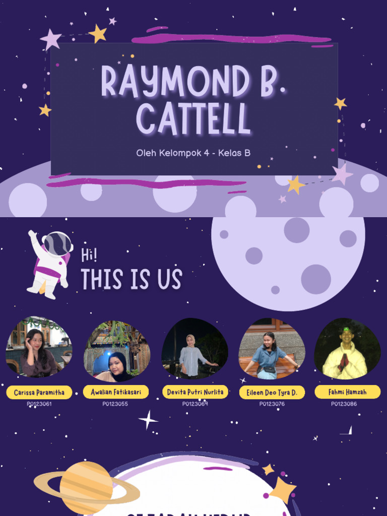 Raymond B. Cattell - Kel. 4 Kepribadian | PDF