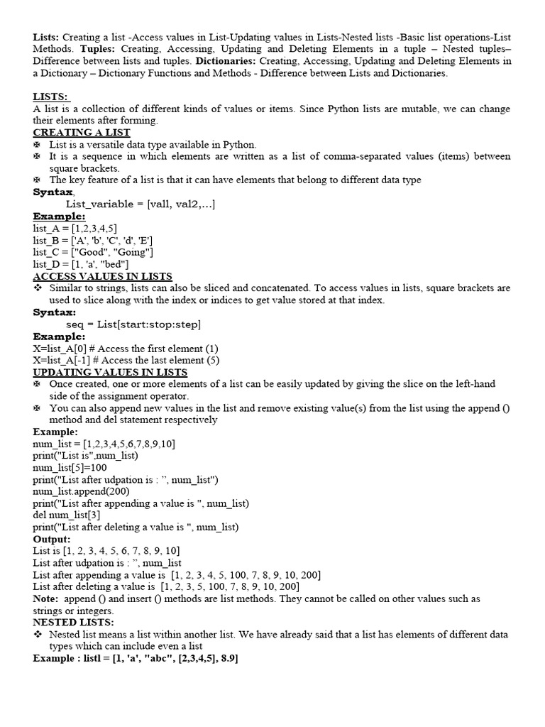 Unit Iv Py | Download Free PDF | Programming Paradigms | Computer Science Unit Iv Py | Download Free PDF | Programming Paradigms | Computer Science