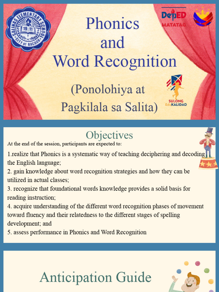 Phonics and Word Recognition Strategies | PDF | Phonics | Phoneme