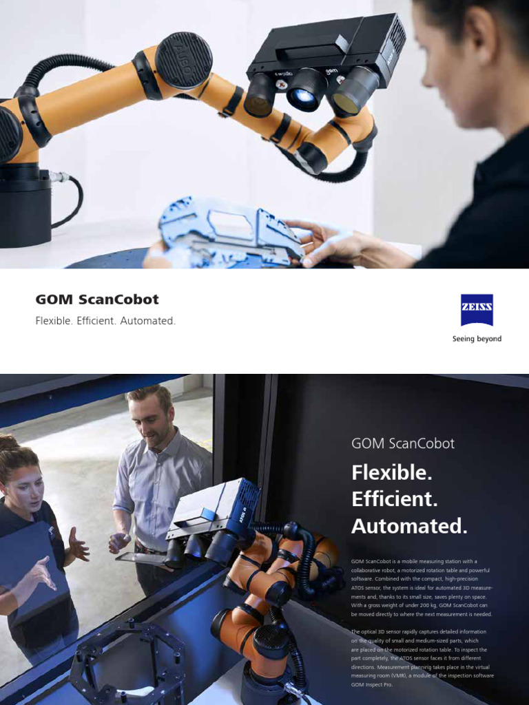 GOM Brochure Gom-Scancobot Reduced | PDF | Computer Aided Design ...