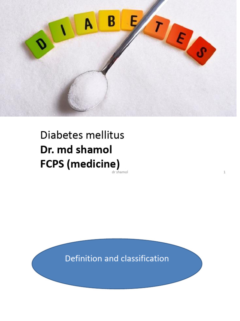 DM DR - Shamol | PDF | Diabetes | Hyperglycemia