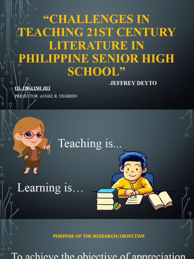 Teaching 21st Century Literature Challenges | PDF | Narrative | Folklore
