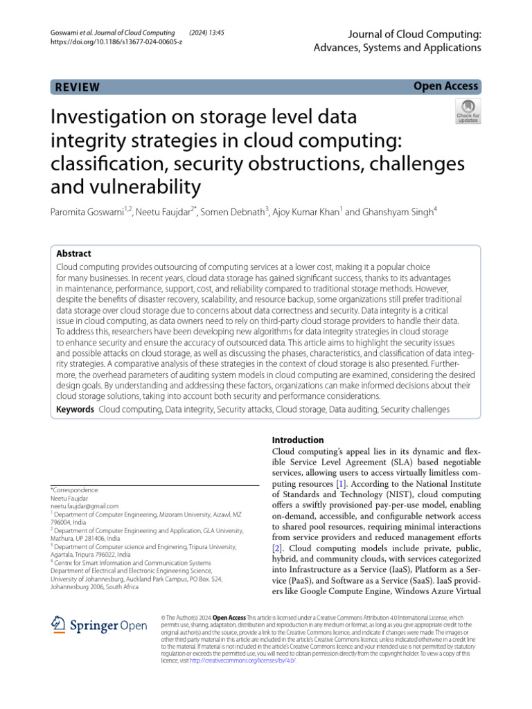 Paper 2 CC | Download Free PDF | Cloud Computing | Security