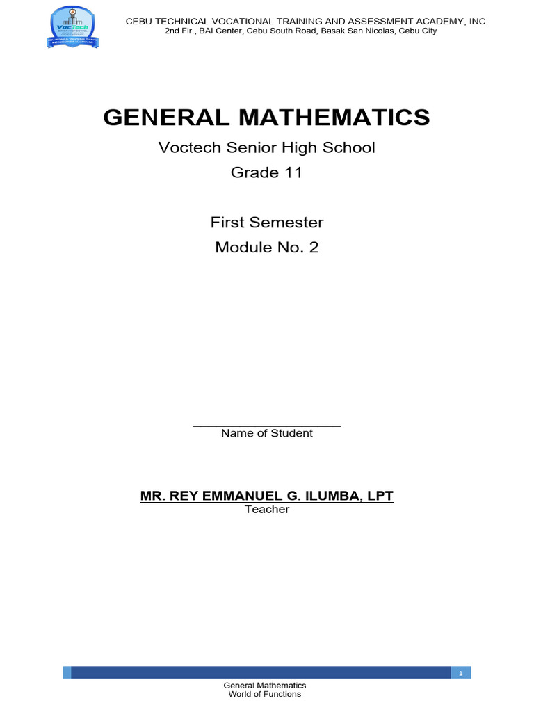 Logarithmic Functions in General Mathematics | PDF | Stocks | Bonds ...