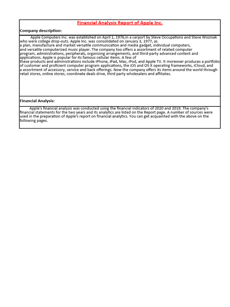 financial-analysis-report-of-apple-inc-by-e-m-pdf-revenue-equity