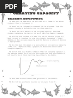 Interpreting Carrying Capacity Graphs PDF | PDF | Ecosystem ...
