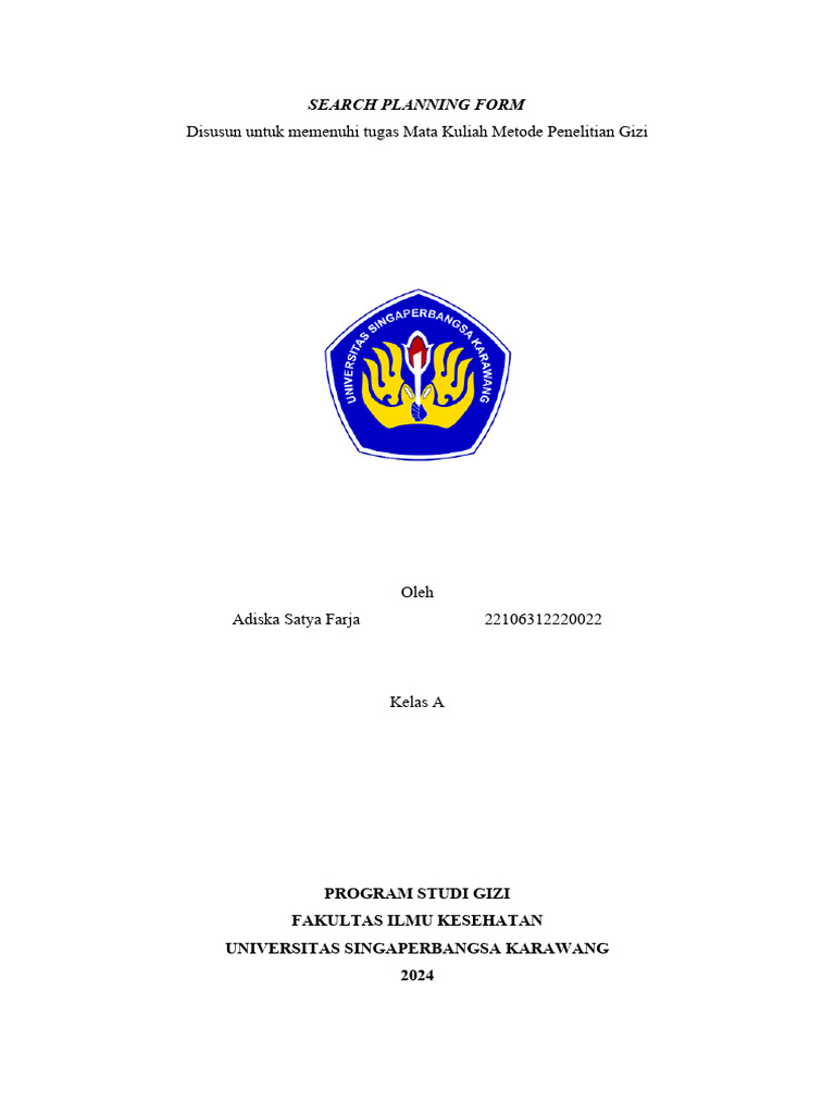 Adiska Satya Farja - Tugas Praktikum Individu 1 | PDF