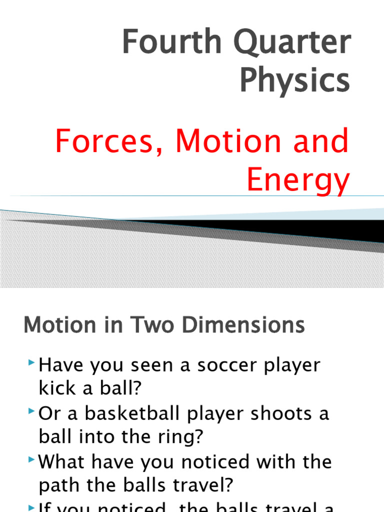 Understanding Projectile Motion Concepts | PDF | Projectiles | Dynamics ...