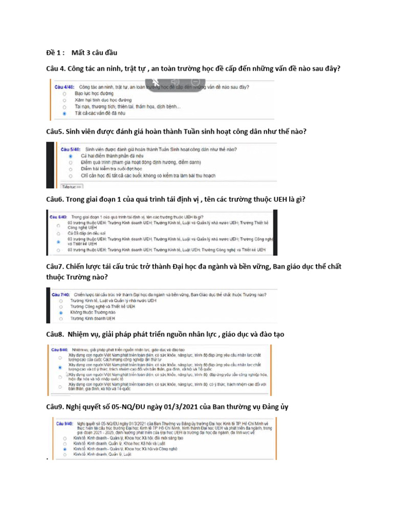 Tổng hợp 3 đề SHCD ngày 13 - 11 | PDF