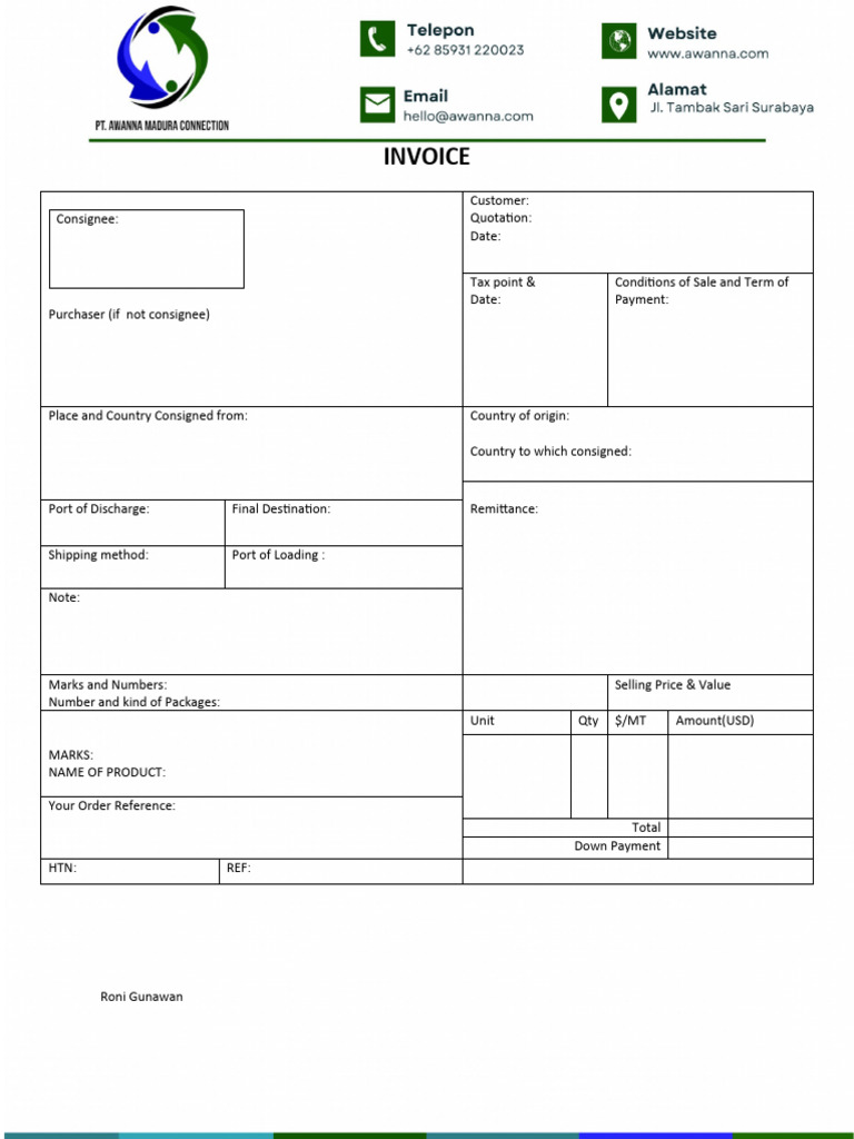 INVOICE | PDF | Invoice | Economies
