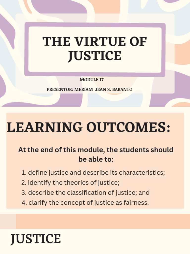 The Virtue of Justice 2 | PDF | Justice | Crime & Violence