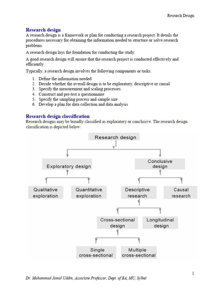 Research Design | PDF | Causality | Quantitative Research