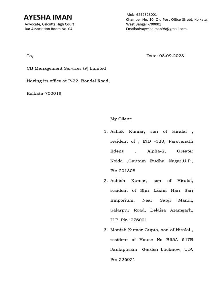 draft_letter | PDF | Financial Markets