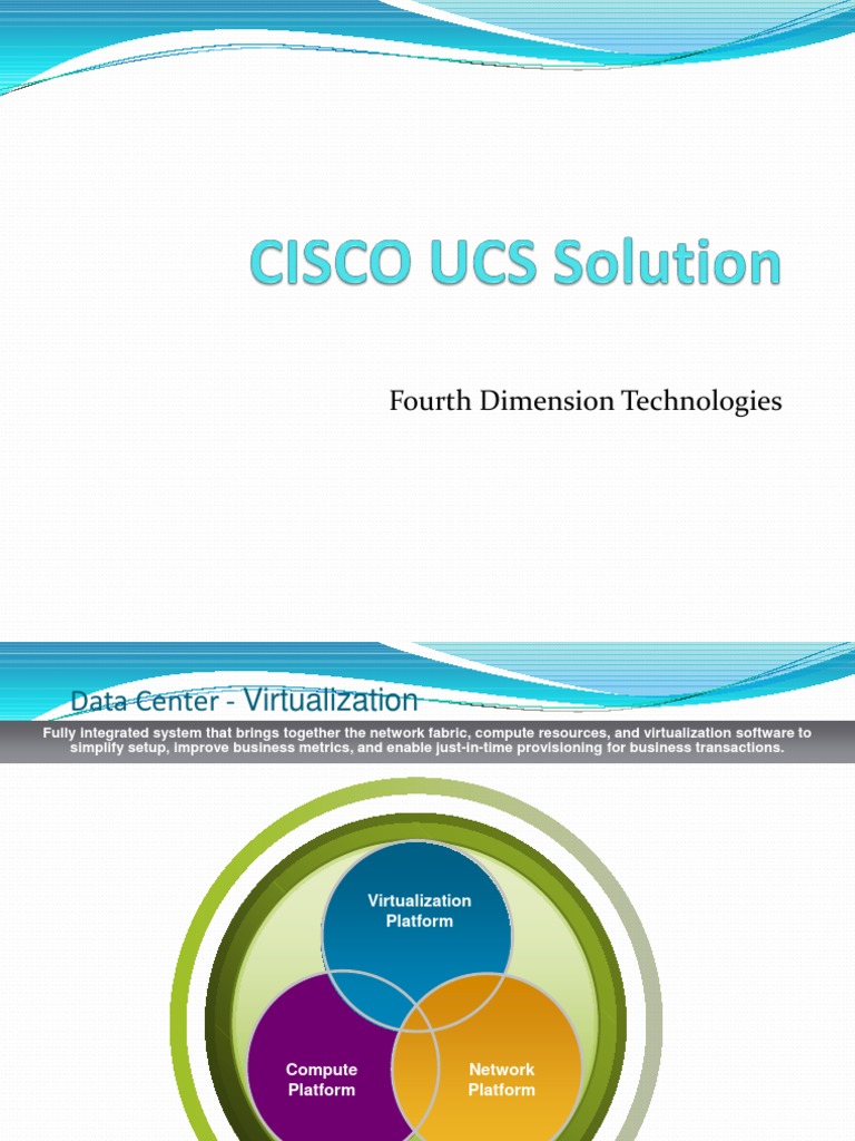 Cisco UCS | PDF | Provisioning | Computer Network