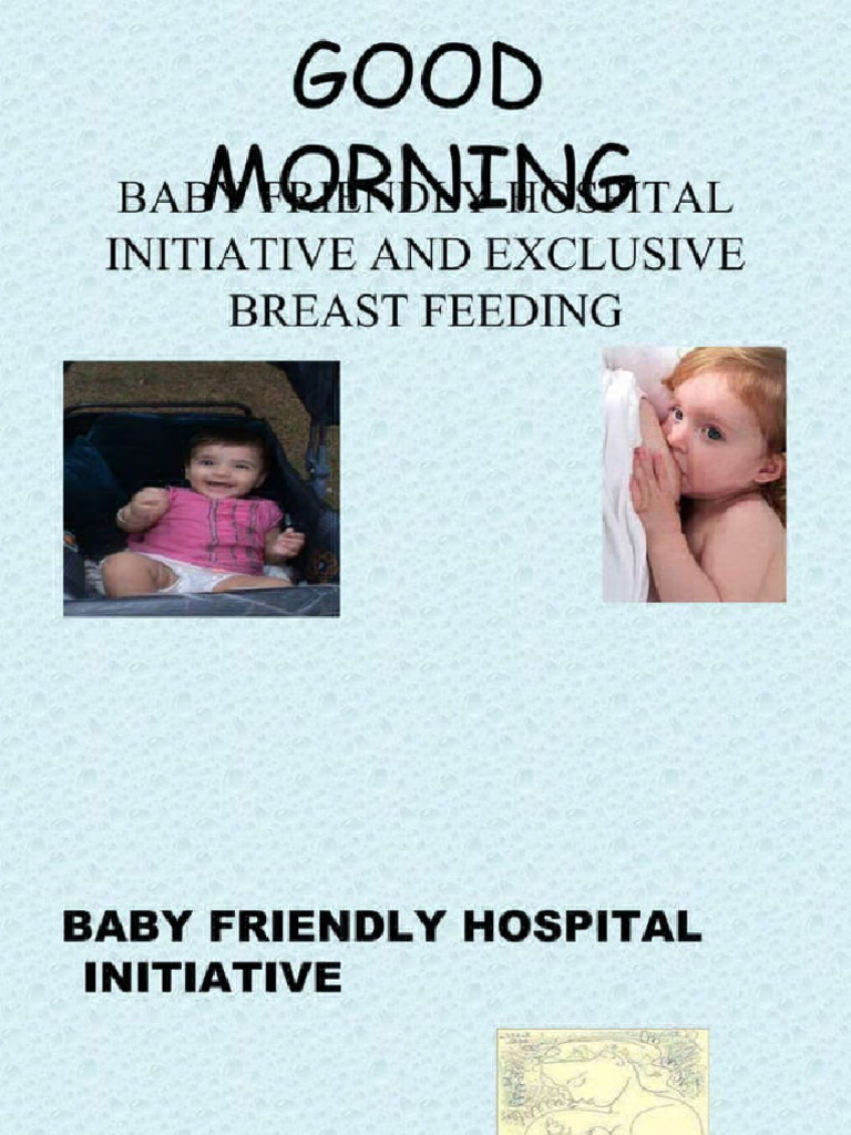 Baby Friendly Hospital Initiative | PDF