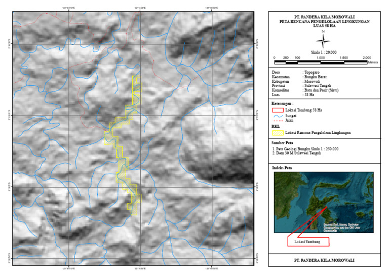 Peta Rencana Pengelolaan Lingkungan | PDF