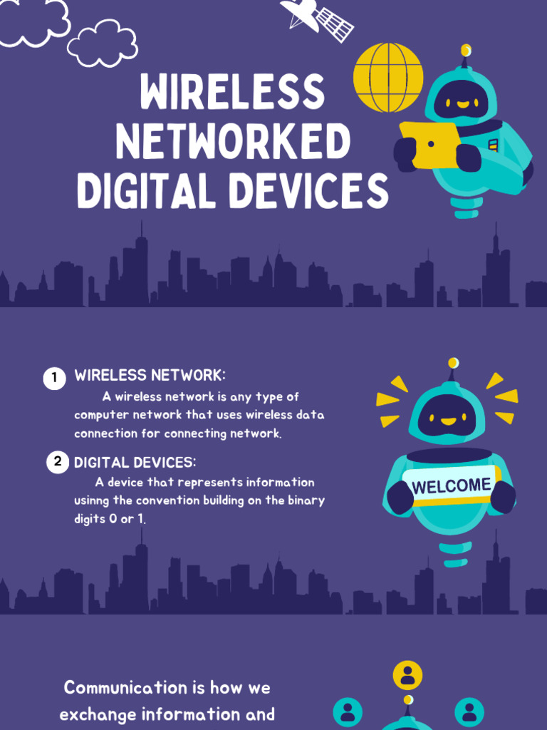 Wireless Networked Digital Devices Pdf Wireless Telephone
