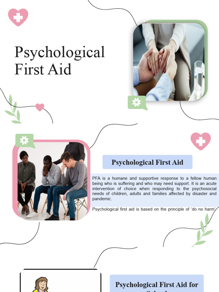 Psychological First Aid | PDF | Mental Health | Behavioural Sciences