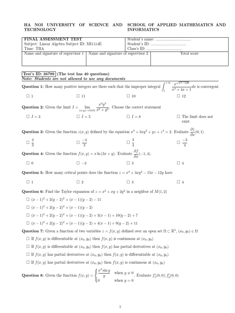 Revision 3 | PDF | Function (Mathematics) | Functions And Mappings