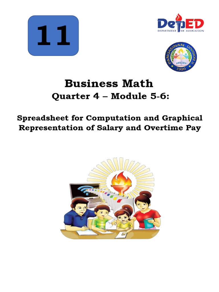 BusinessMath-Q4_Module-5-6 | PDF | Overtime | Spreadsheet