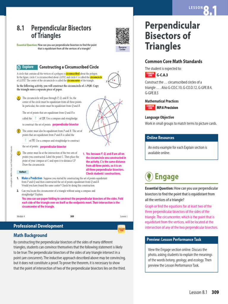 Na U2m08l01 Te | PDF | Triangle | Perpendicular