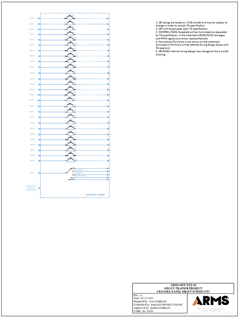 Schematic_CB PANEL | PDF | Electronics | Electrical Engineering