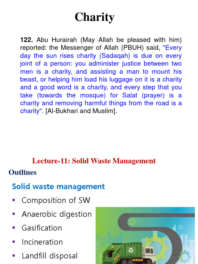 L-11 Solid waste management | PDF | Waste | Anaerobic Digestion