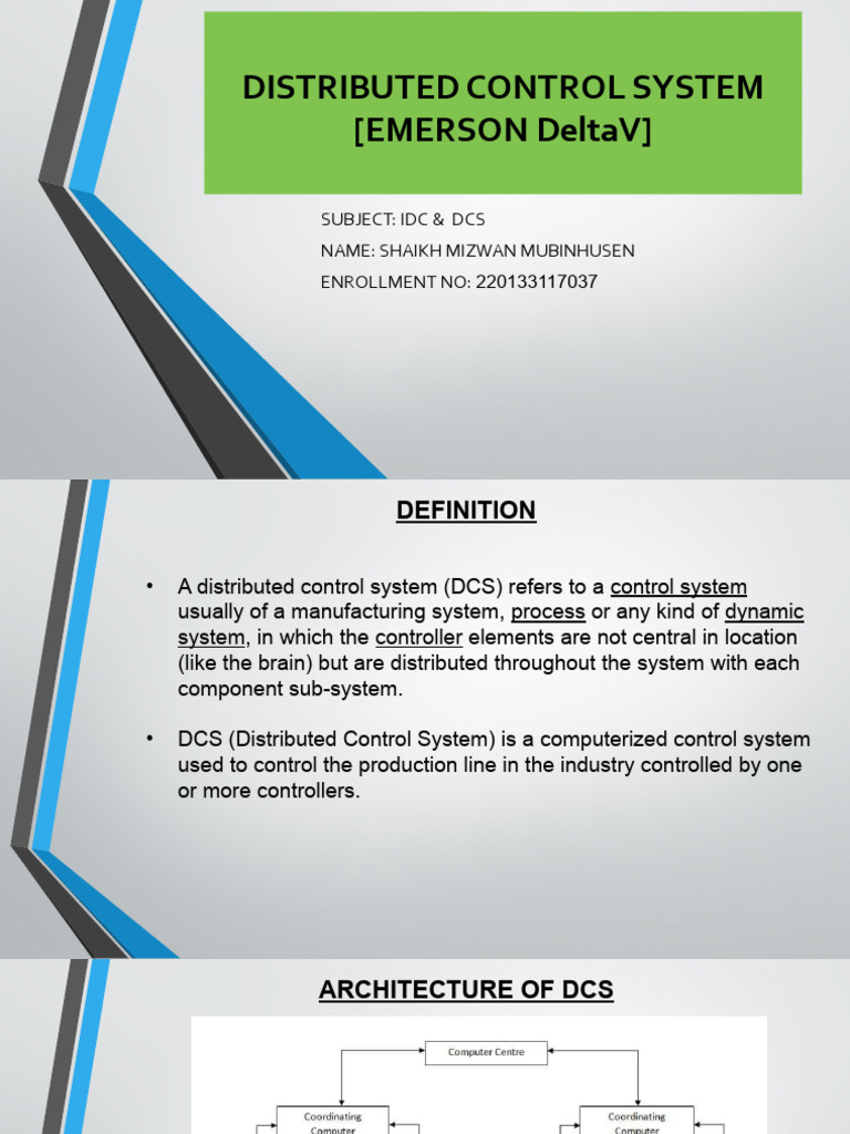 Distributed Control System | PDF | Programmable Logic Controller | Engineering