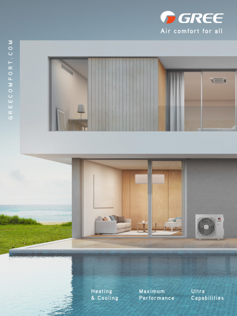 Gree Full Line Catalog | PDF | Air Conditioning | Heat Pump