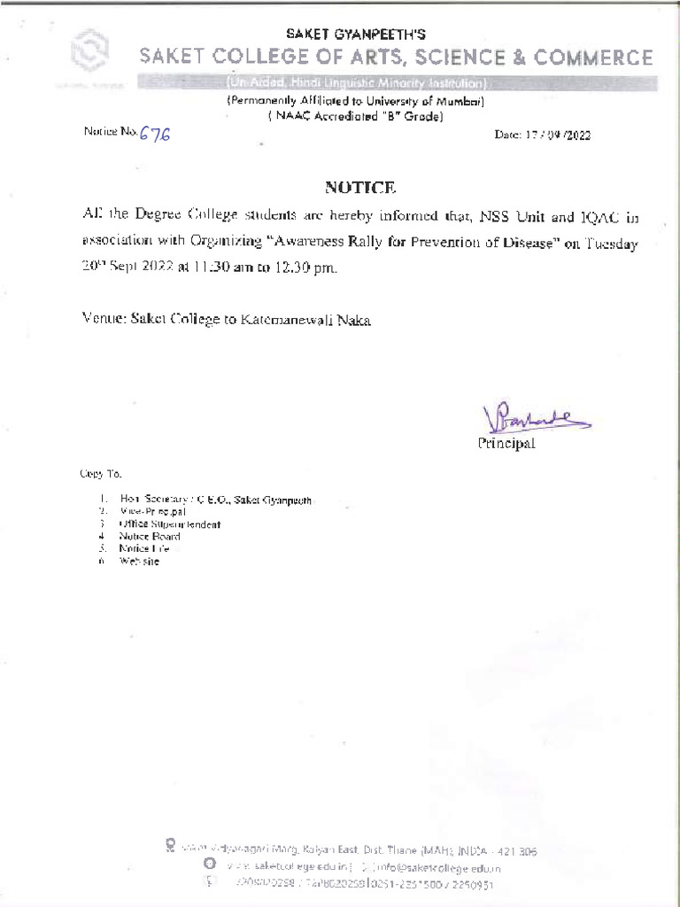 Saket College FY | PDF